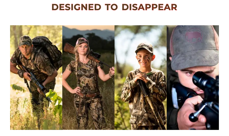 Bushveld Camo Clothing Store. Bush wear & camouflage for Africa